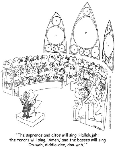 Christian Choir Cartoons Cartoon Church Choir Stock Illustrations